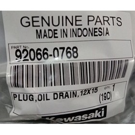Jual Baut Oli Kawasaki ninja 250 fi old 92066-0768 | Shopee Indonesia