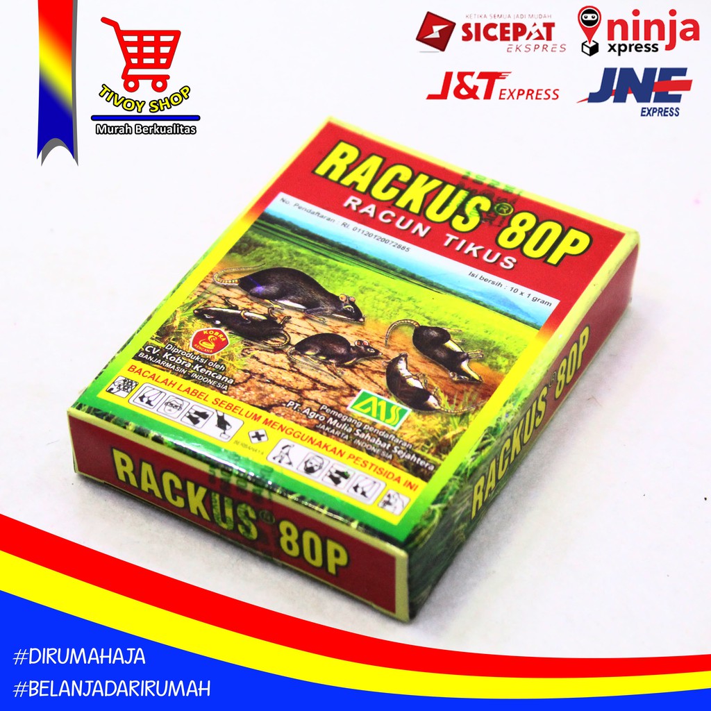 Jual Racun Tikus (Rackus 80P) | Shopee Indonesia