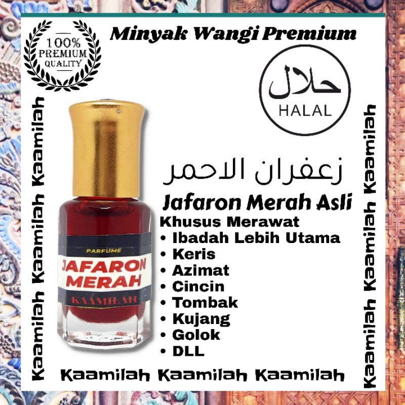 Jual Zafaron Jafaron Merah Asli Japaron Khusus Pusaka Original ...