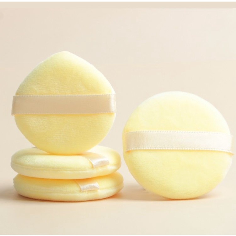 Jual Spons Bedak Tabur Warna Kuning | Shopee Indonesia