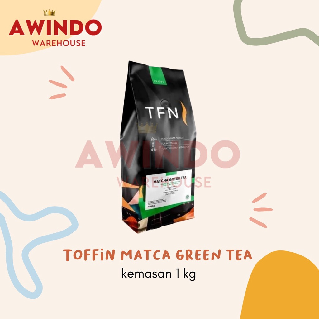 Jual TOFFIN MATCHA GREEN TEA POWDER - Bubuk Minuman Rasa Teh Hijau ...