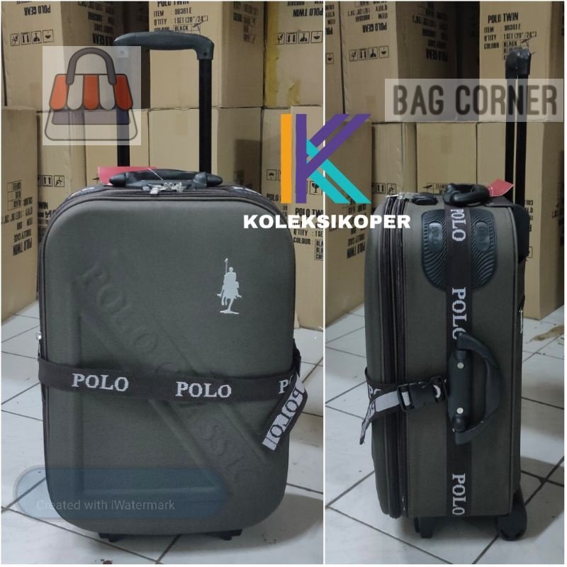 Jual BagCorner - Tas Koper Polo Classic Original roda 2 ukuran 20 inch ...