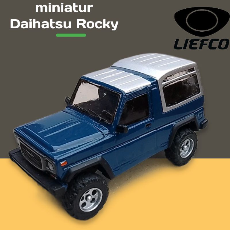 Jual Miniatur Daihatsu Taft Rocky 4x4 skala 43 | Shopee Indonesia