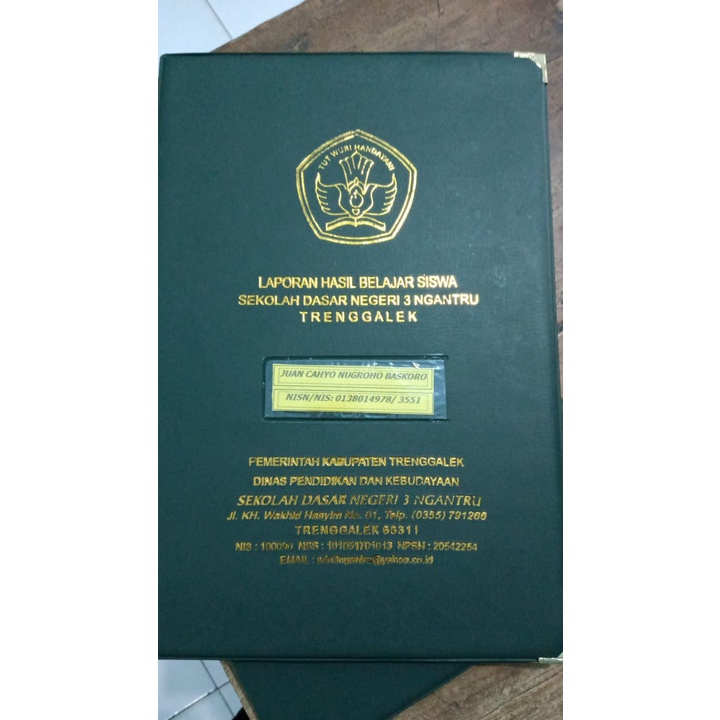 Jual sampul raport / ijazah hotprint isi 8 lembar | Shopee Indonesia