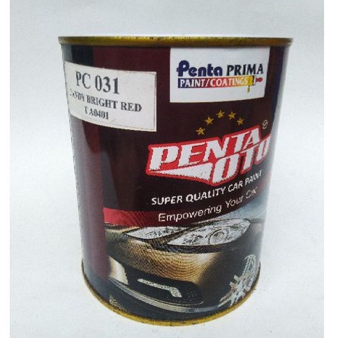 Jual Cat PU Penta Oto PC 031 Candy Bright Red Merah Candytone | Shopee ...
