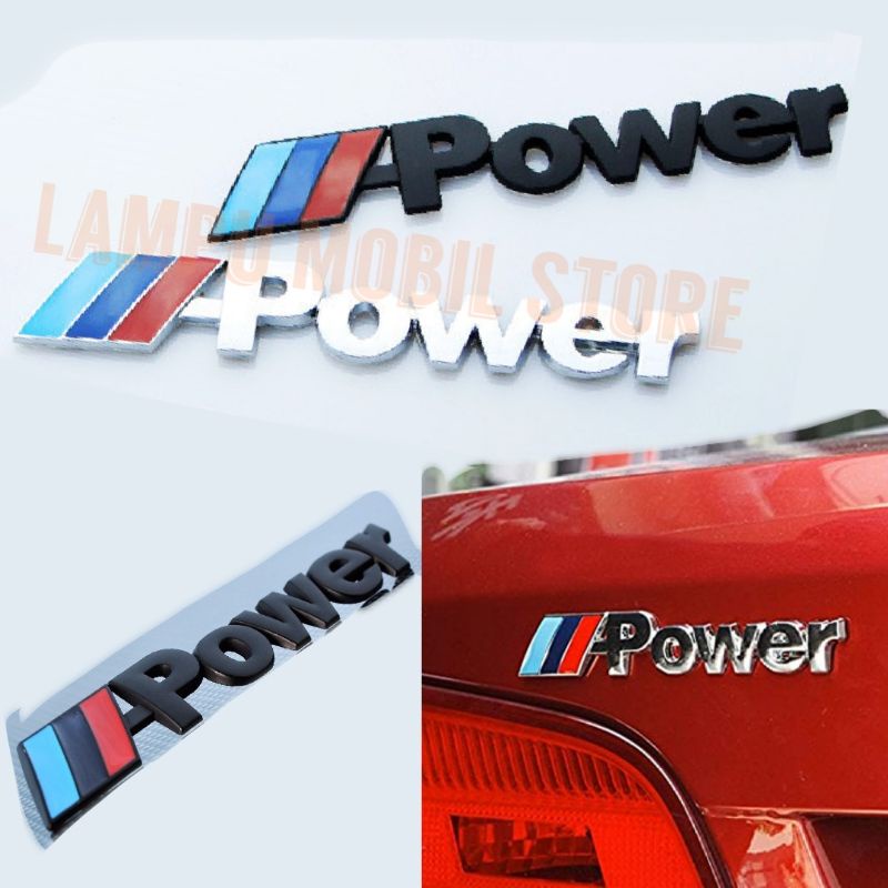 Jual Emblem Logo Besi M-Power BMW | Shopee Indonesia