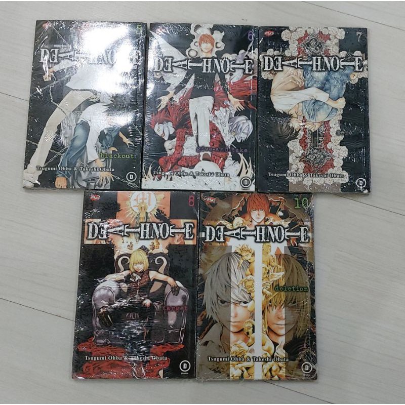 Jual Komik Death Note Vol. 5, 6, 7, 8, 10 (Segel) | Shopee Indonesia