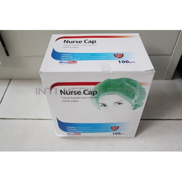 Jual ONEMED - Nurse Cap / Penutup Kepala Onemed | Shopee Indonesia