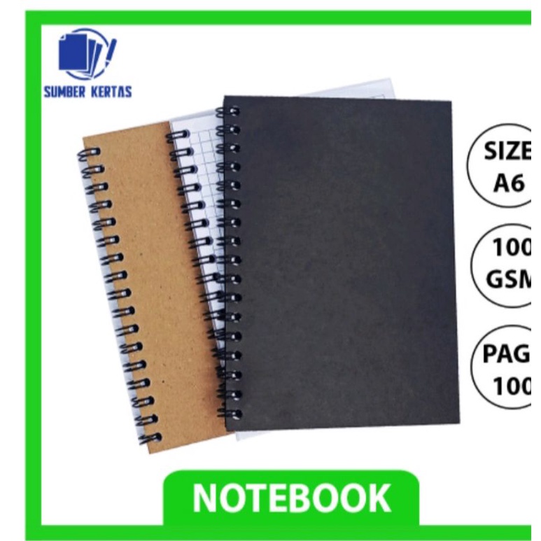 Jual NOTEBOOK A6/JURNAL A6/NOTEPAD/HVS/GRID | Shopee Indonesia