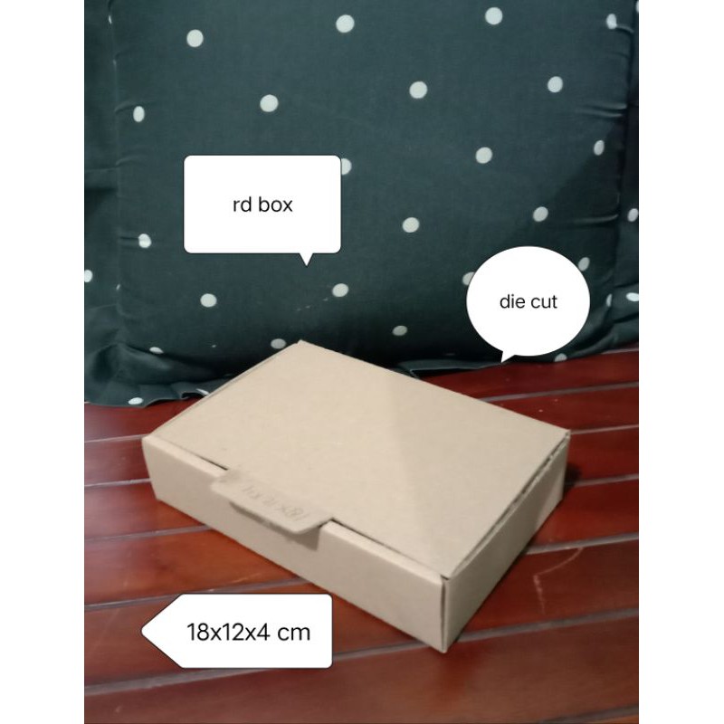 Jual kardus/karton/box 18x12x4 cm box aksesories,box hampers,box ...