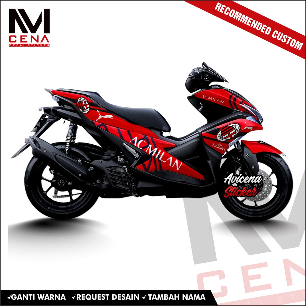 Jual Sticker Decal Aerox 155 Decal Sticker Aerox 155 Striping Aerox ...