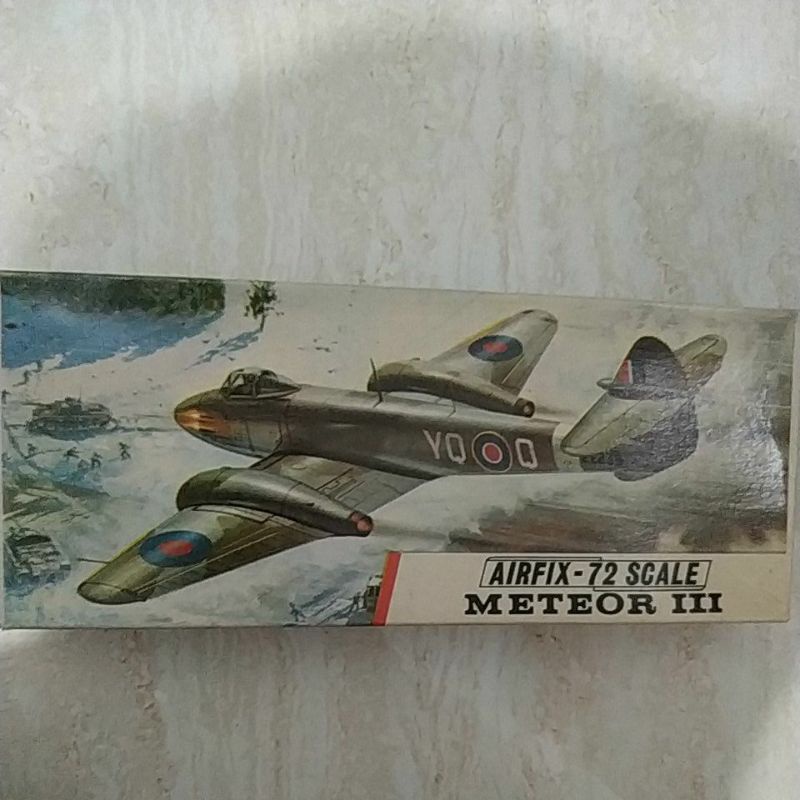 Jual pesawat meteor III airfix 1/72 model kit | Shopee Indonesia