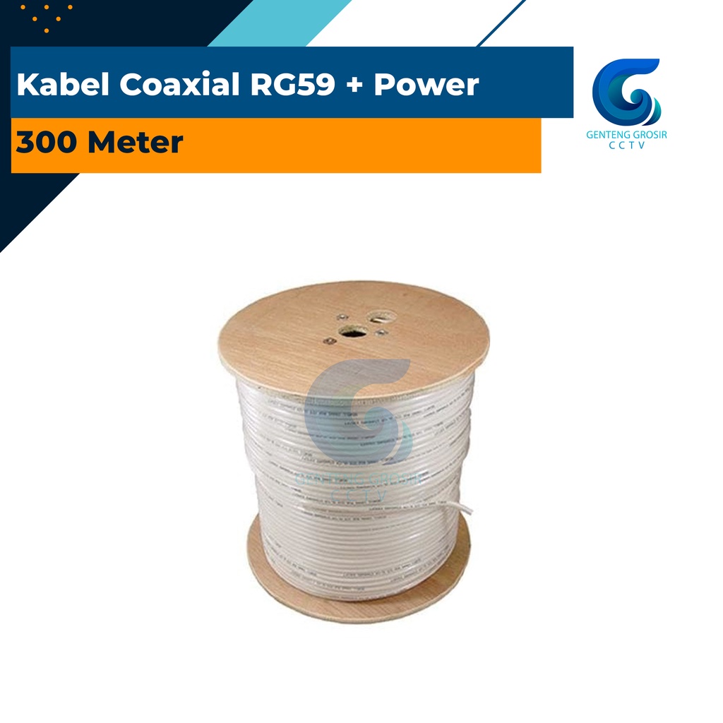 Jual Juniper By Edge Kabel Coaxial RG59 Plus Power 300 Meter | Shopee ...