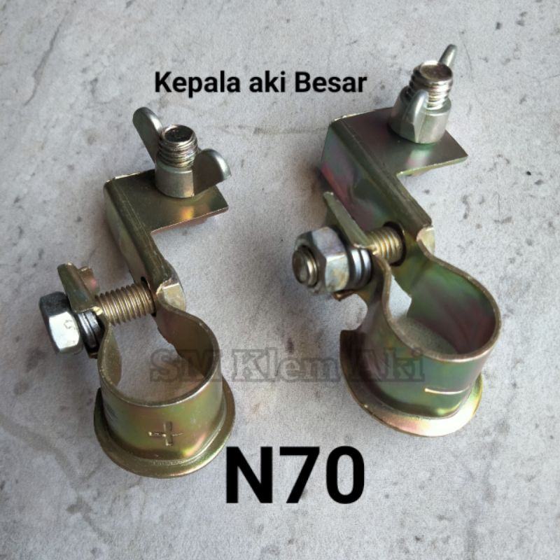Jual Terminal Accu klem Aki kepala Aki mobil lubang besar tipe N70 ...