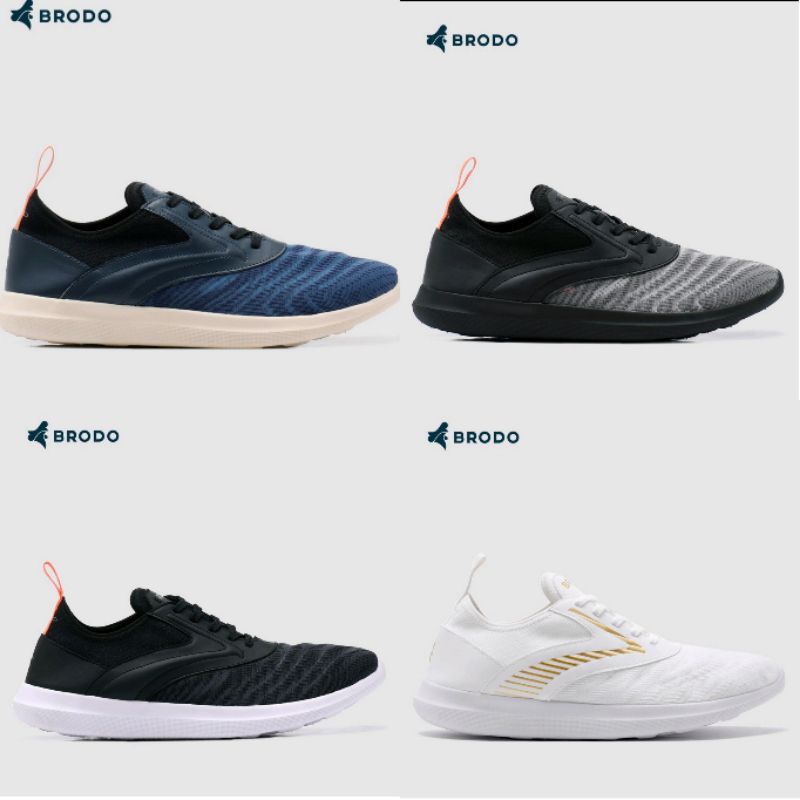 Jual SEPATU BRODO ACTIVE RAZE BLACK ws / WHITE ORIGINAL 100% | Shopee ...