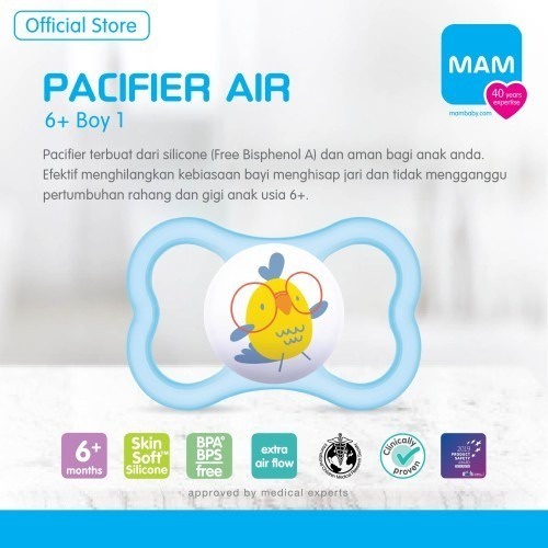 Jual MAM Empeng bayi pacifier edition untuk newborn dan 6 bulan keatas ...