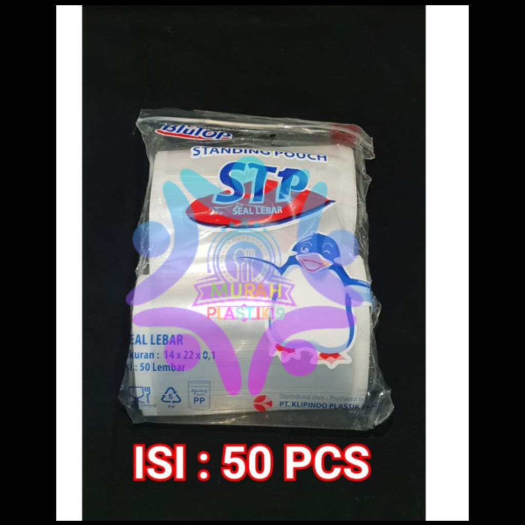 Jual STANDING POUCH 14x22 STP DOUBLE SEAL / KEMASAN PLASTIK BERDIRI ...