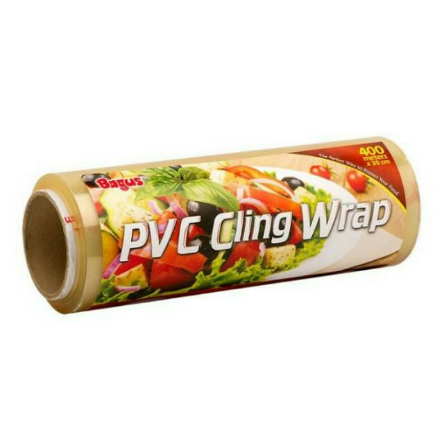 Jual BAGUS PVC Cling Wrap Reff 30 cm x 400 m | Shopee Indonesia