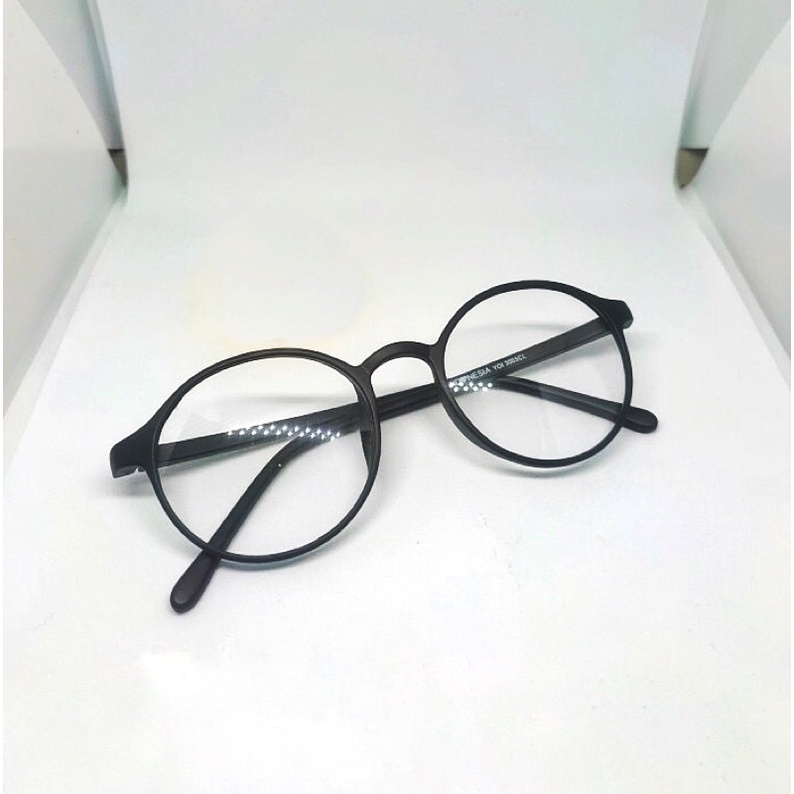 Jual FRAME KACAMATA FASHION OVAL PLASTIK ALOY | Yoi3005 | Shopee Indonesia