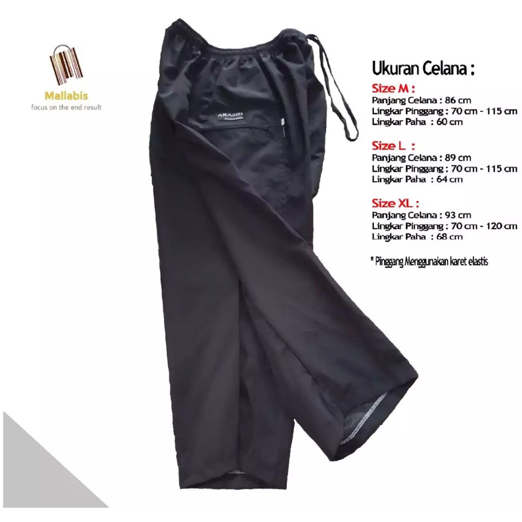 Jual Celana Sirwal pria / celana solat pria / celana cingkrang pria ...