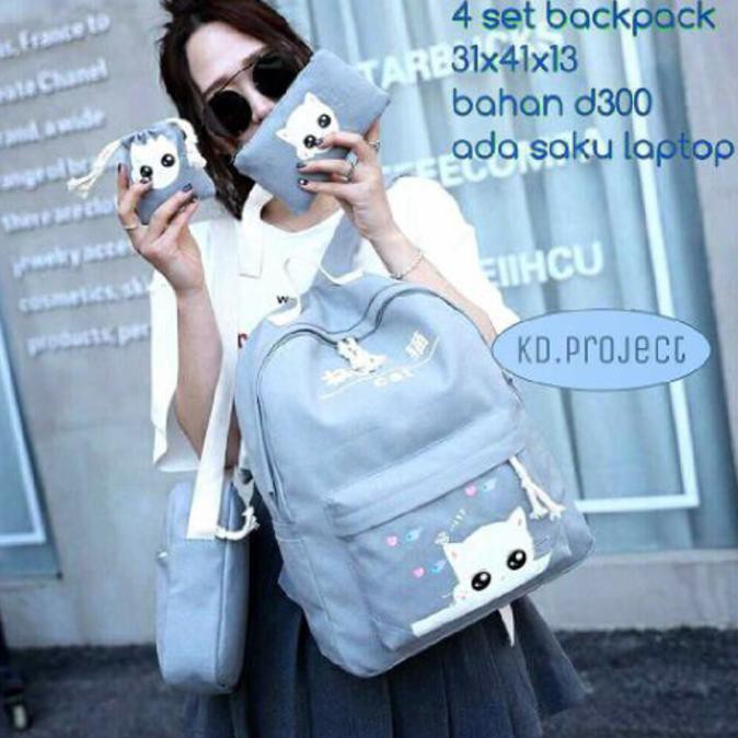 Jual Exclusif Tas Lokal/Tas Murah/Tas Ransel/Tas Paket/Backpack Cathy ...
