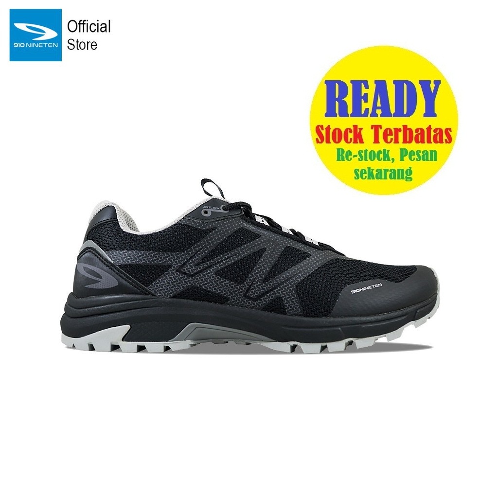 Jual 910 Nineten YUZA Sepatu Trail Running - HITAM/ABU TUA/ABU | Shopee ...