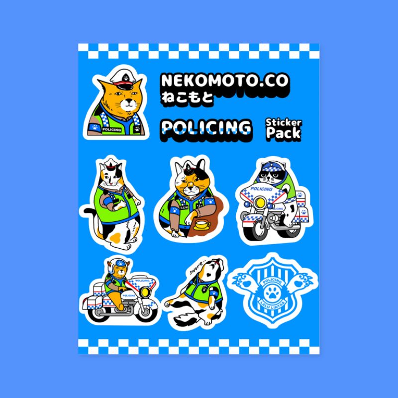 Jual Policing Sticker Pack | Shopee Indonesia