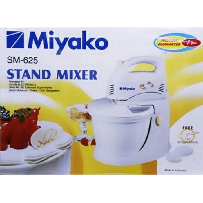 Jual Stand Mixer dengan Mangkok SM 625 Miyako | Shopee Indonesia