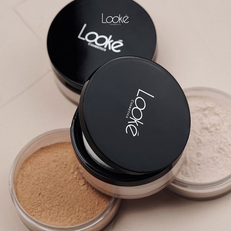 Jual LOOKE HOLY SMOOTH & BLUR LOOSE POWDER | Shopee Indonesia