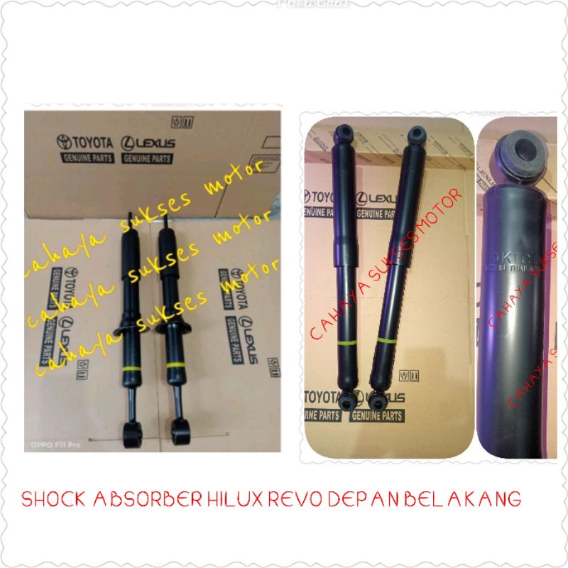 Jual shockbreaker shock absorber hilux revo depan belakang original ...