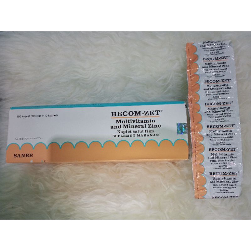 Jual BECOM - ZET STRIP 10 KAPLET | Shopee Indonesia