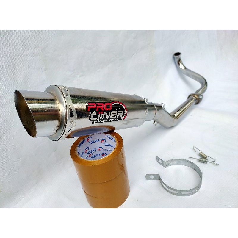 Jual knalpot Racing pro Liner Full Set Buat Vario 110, Vario 125 old ...