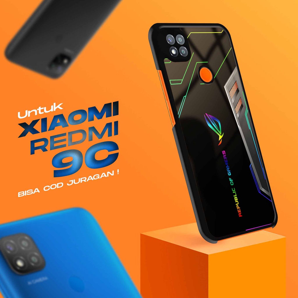 Jual Casing XIAOMI REDMI 9C - CASE XIAOMI REDMI 9C [ ROG ] Softcase ...
