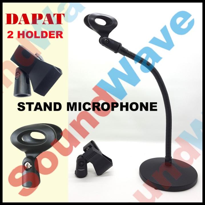 Jual Stand Mic Meja/Podium/Mimbar/Table Microphone/Mic | Shopee Indonesia