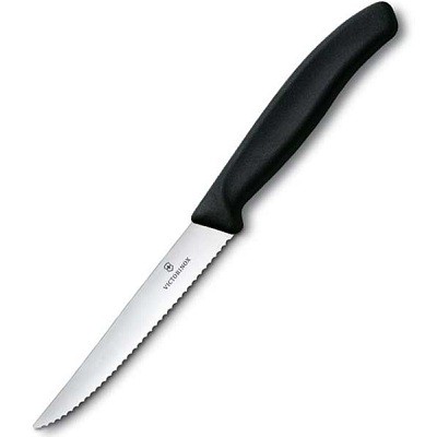 Jual Pisau Steak Gerigi 11CM VICTORINOX Swiss Classic Knife Original ...