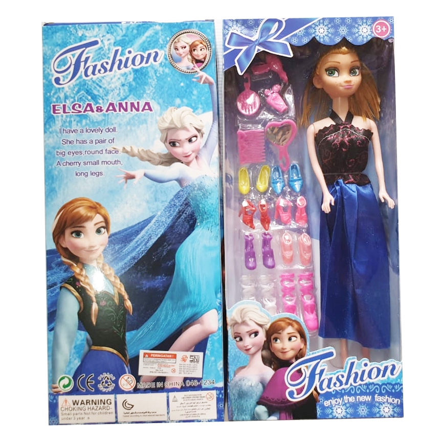 Jual Mainan Boneka Baby Doll 1 Pc - Boneka Karakter - anna atau Elsa ...