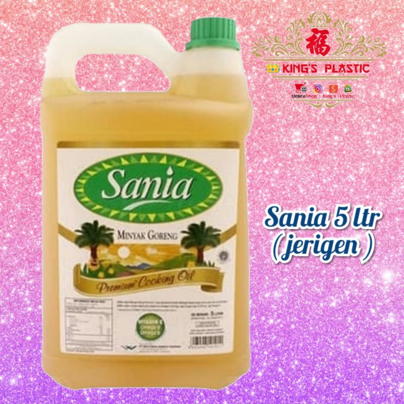 Jual Minyak Goreng Sania , Fortune, & Sovia Kemasan 5 Liter (Jerigen ...