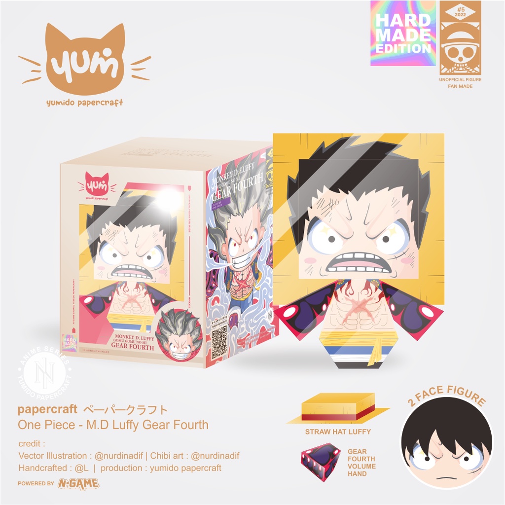 Jual Action Figure Paper Craft Edisi One Piece Luffy Zoro | Shopee ...
