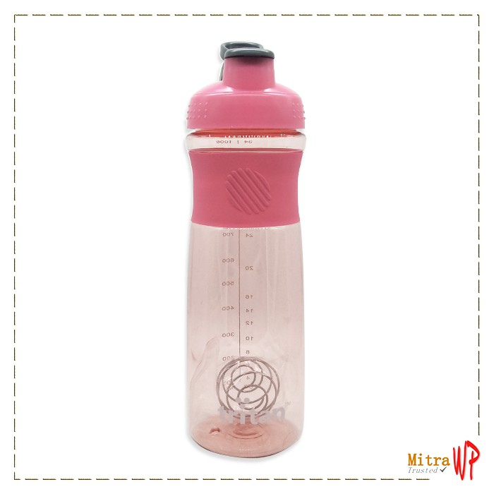 Jual Botol Minum Shaker Tritan 1 Liter - Botol Minum B06 | Shopee Indonesia
