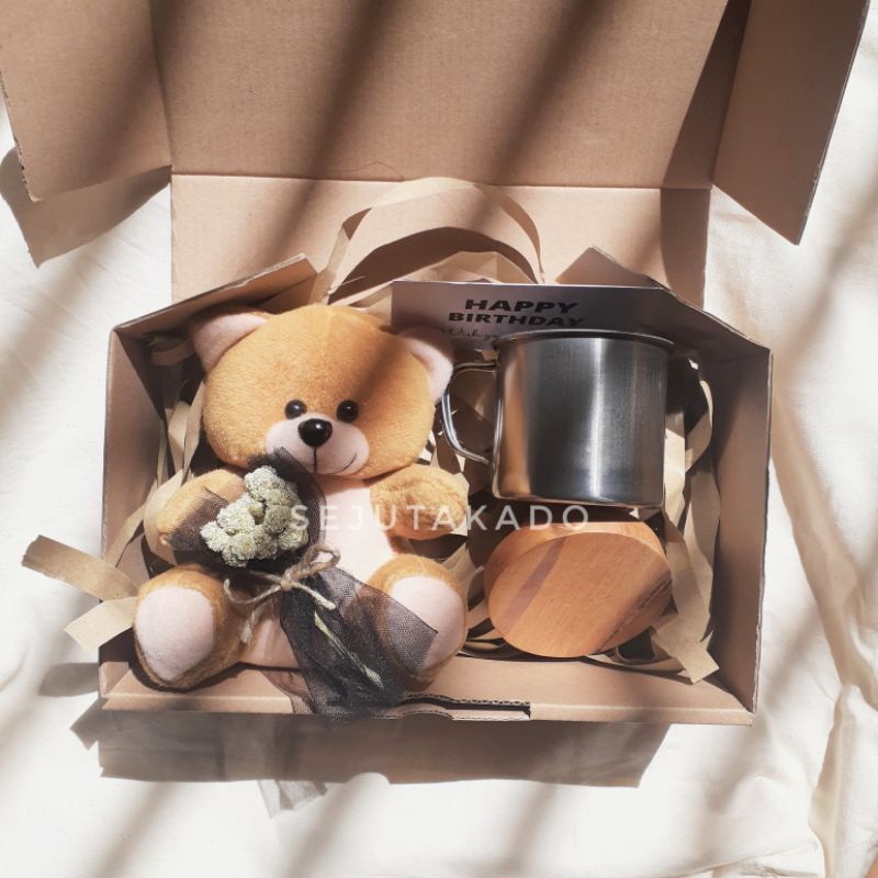 Jual sweet Giftbox for her • kado untuk cewek • hadiah boneka ...