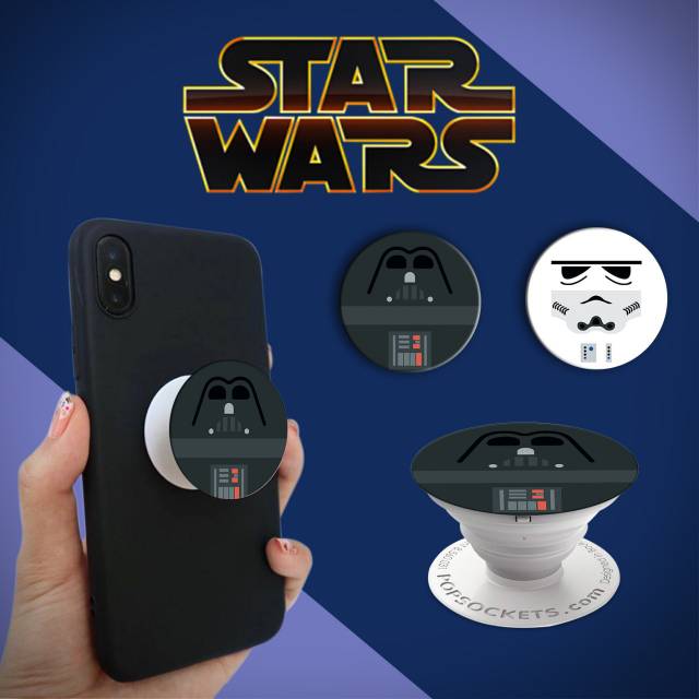 Jual Popsocket Star wars (Bisa desain yang kamu suka lo) | Shopee Indonesia