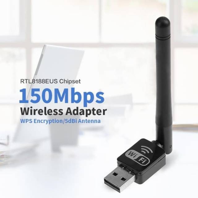 Jual USB Wifi Antena Wireless Adapter 802.11n (Max 150 Mbps) | Shopee Indonesia