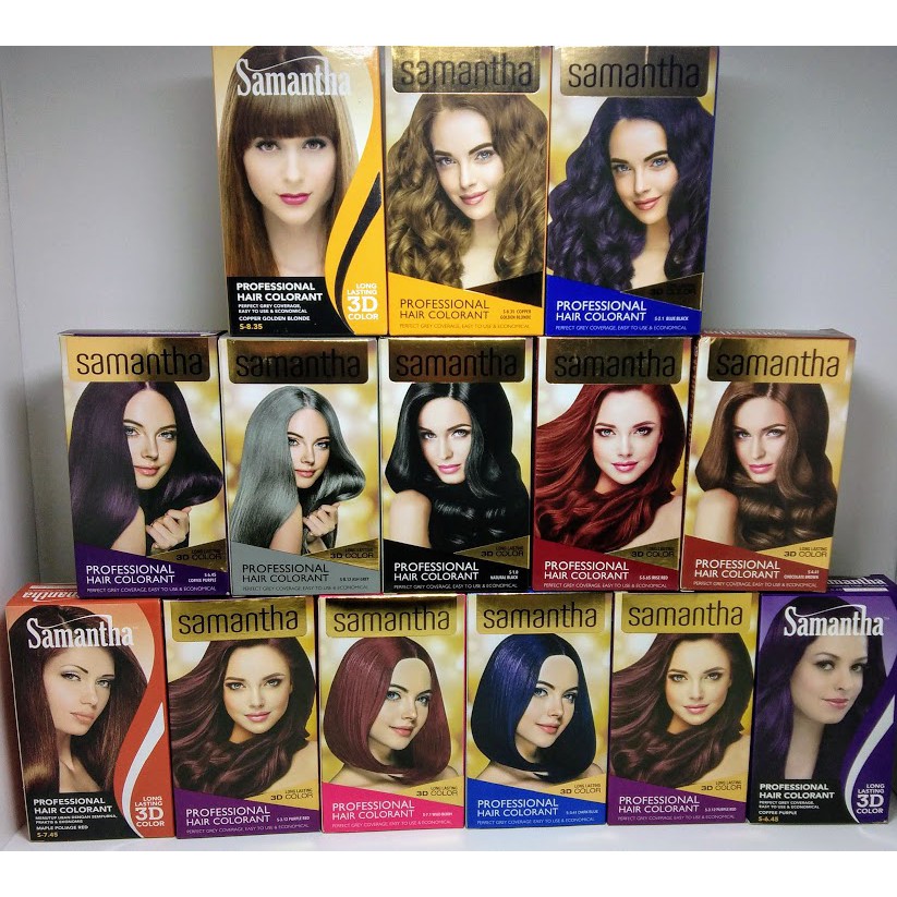 Jual Samantha Hair Color 3D 25gr | Shopee Indonesia