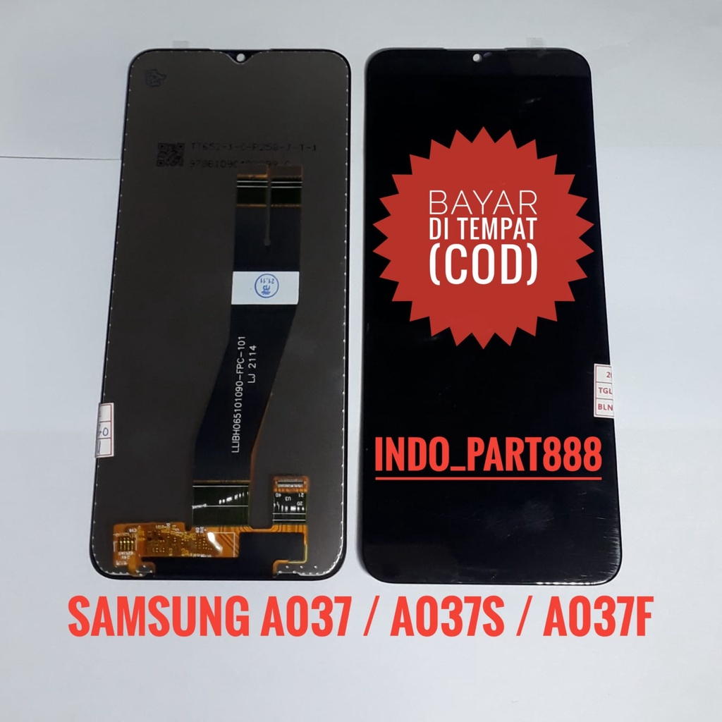 Jual LCD + TOUCHSCREEN SAMSUNG GALAXY A037 / A03S / A037F/ incell ...