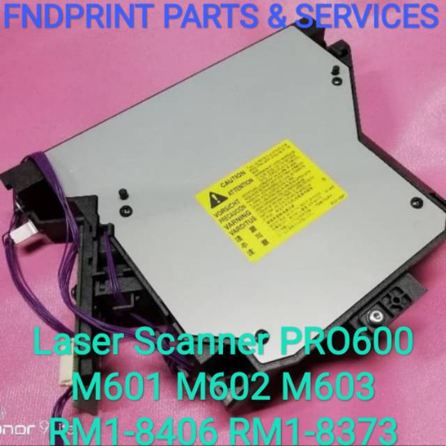 Jual Laser Scanner Assembly HP LaserJet LJ PRO600 M601 M602 M603 RM-8406 RM1-8373 RM1-8370 ...