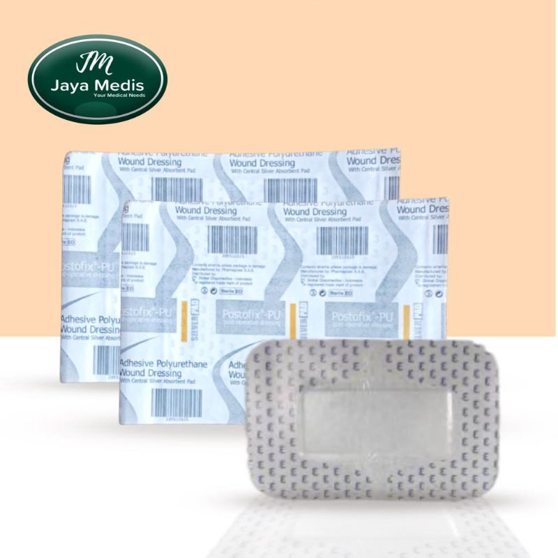 Jual Plester Postofix - PU Size 10×25 Cm Adhvesive Polyurethane Wound ...
