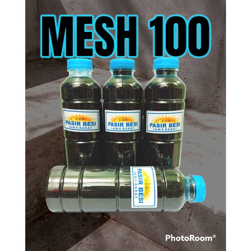 Jual PASIR BESI/PASIR HITAM/SERBUK BESI MESH 100 BERAT 1KG | Shopee ...
