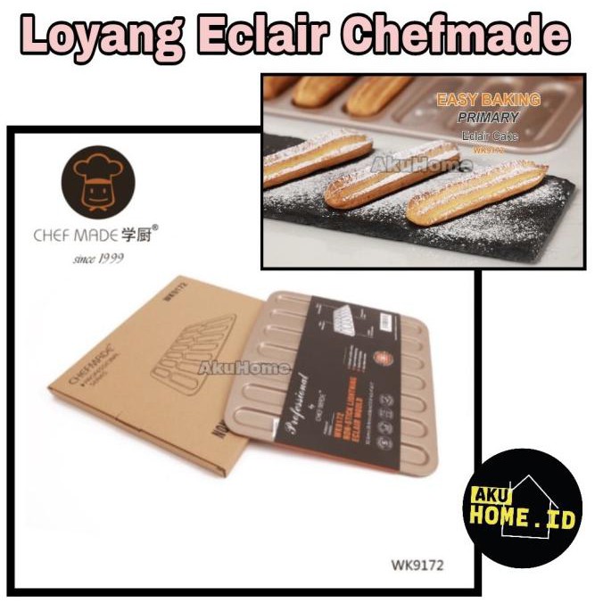 Jual PRODUK CHEFMADE LOYANG ECLAIR - LIDAH KUCING - LADYFINGER/ CETAKAN ...