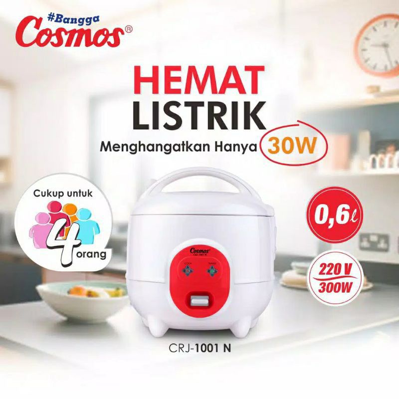 Jual Magicom Cosmos 0,6 Liter CRJ 1001N | Shopee Indonesia