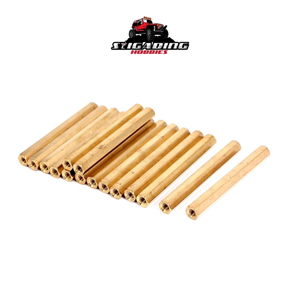 Jual MUR HEXAGONAL FEMALE BRASS SPACER M3 | Shopee Indonesia